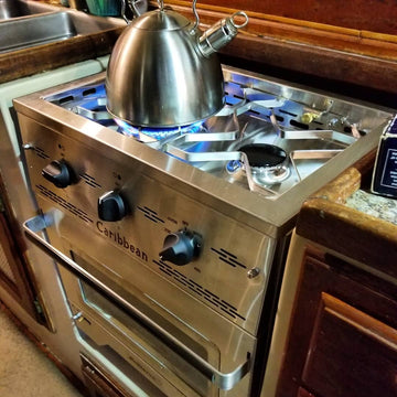 Caribbean Two Burner Propane Stove – Dickinson Marine